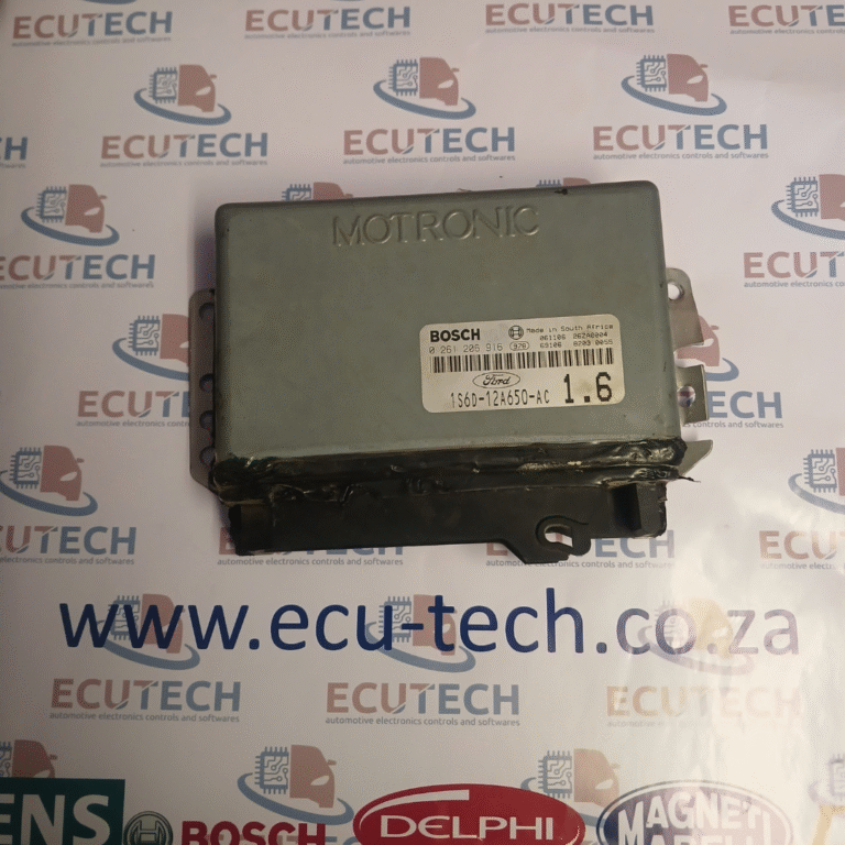 FORD BANTUM 1.6 MOTRONIC ECU COMPUTER BOX 0261206916 1S6D-12A650-AC ...